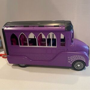 monster high | Toys | Big Monster High Deluxe School Bus Mobile Salon ...